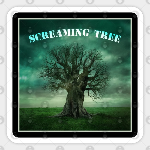 Screaming Tree | The Tree Of Mark Lanegan - Screaming Tree - Sticker | TeePublic